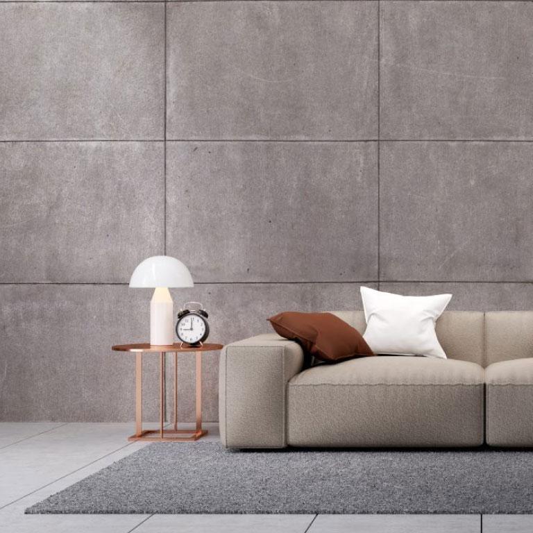 SMOOTH CONCRETE (FINISH WITH BLOCKS) TEXTURE - Prastara Decor