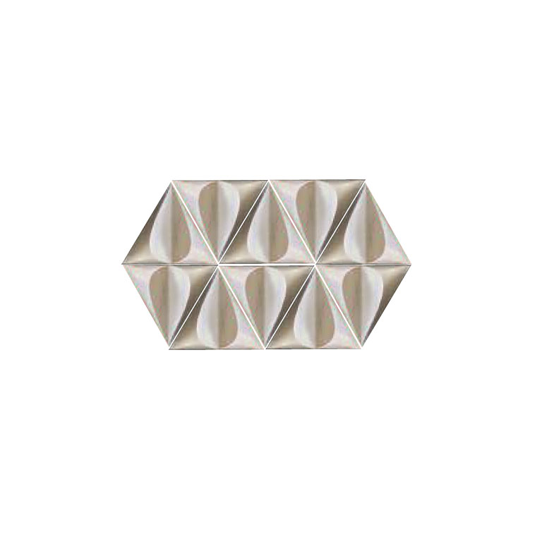 TRIANGULAR WALL PANELS - Prastara Decor